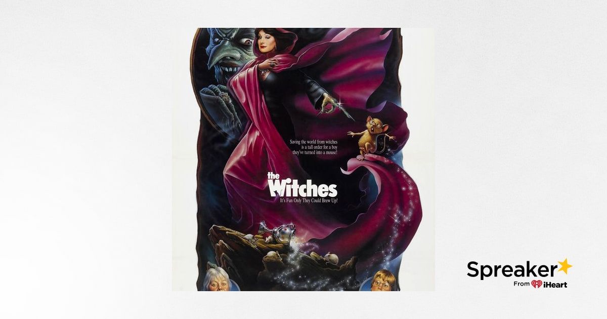 The Witches (1990) Roald Dahl, Anjelica Huston, Rowan Atkinson, Nicolas ...