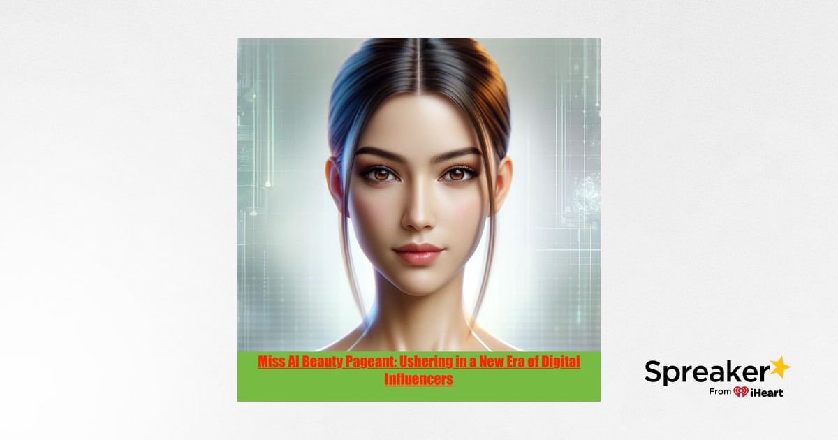 Miss AI Beauty Pageant- Ushering in a New Era of Digital Influencers