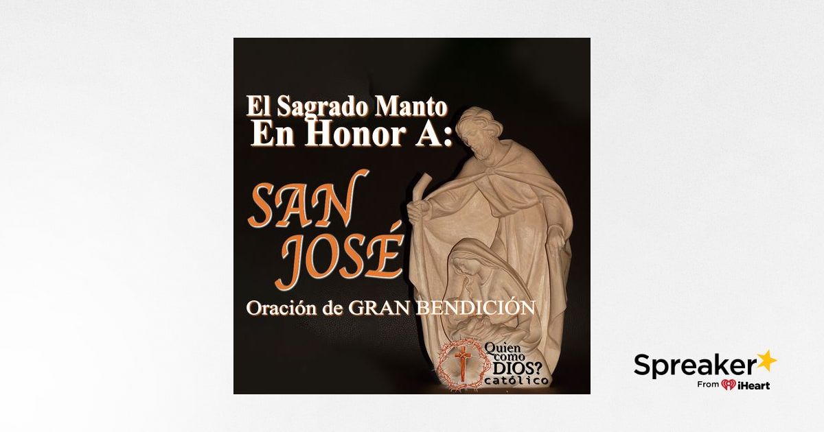 Oración del Santo MANTO de SAN JOSÉ