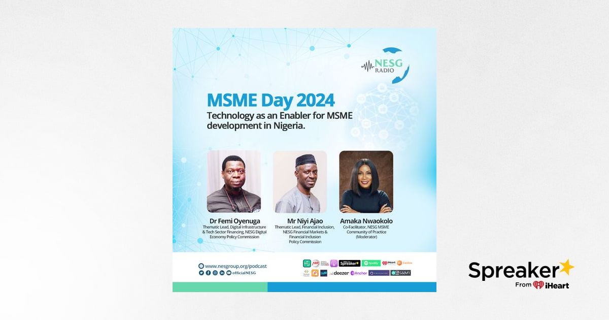 MSME Day 2024: Technology as an Enabler for MSME Development in Nigeria