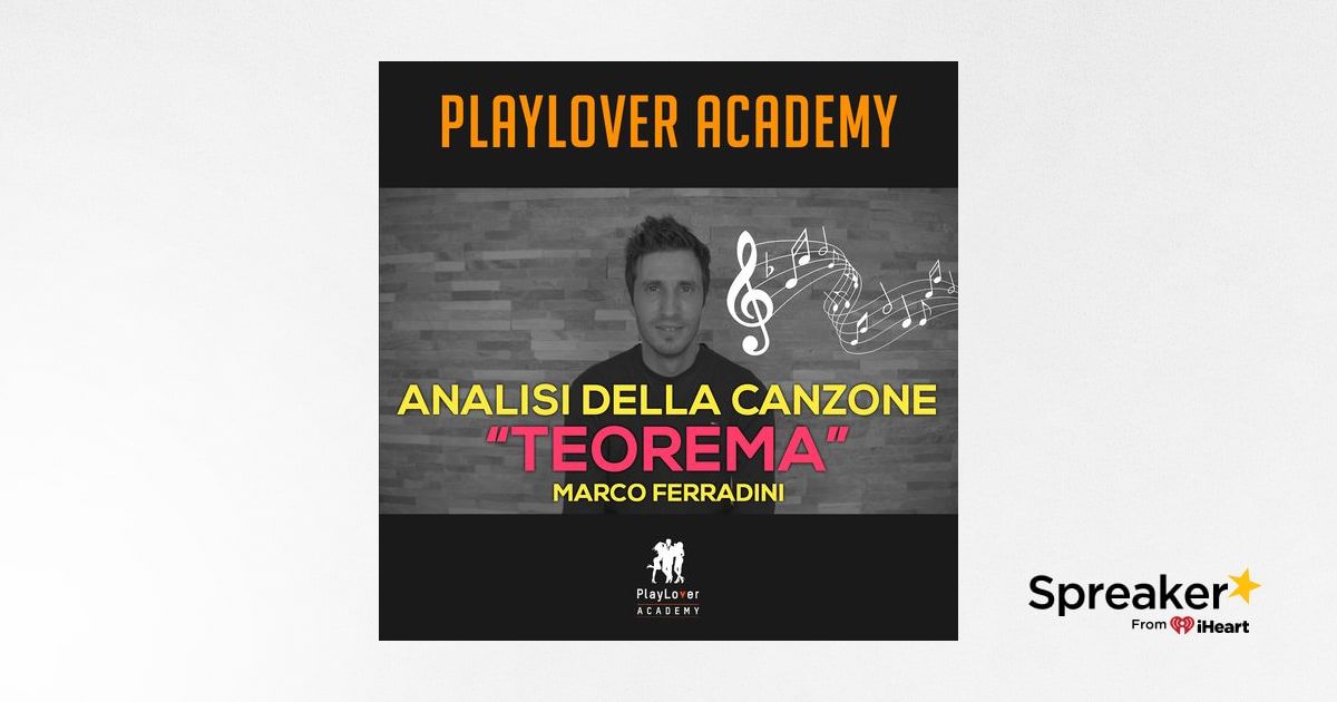 580 - Conquistare una ragazza con la canzone "Teorema" di Marco Ferradini