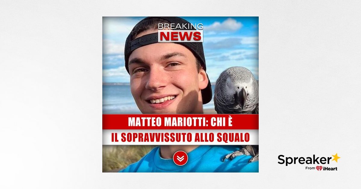 Matteo Mariotti, Chi È Il Sopravvissuto Allo Squalo!