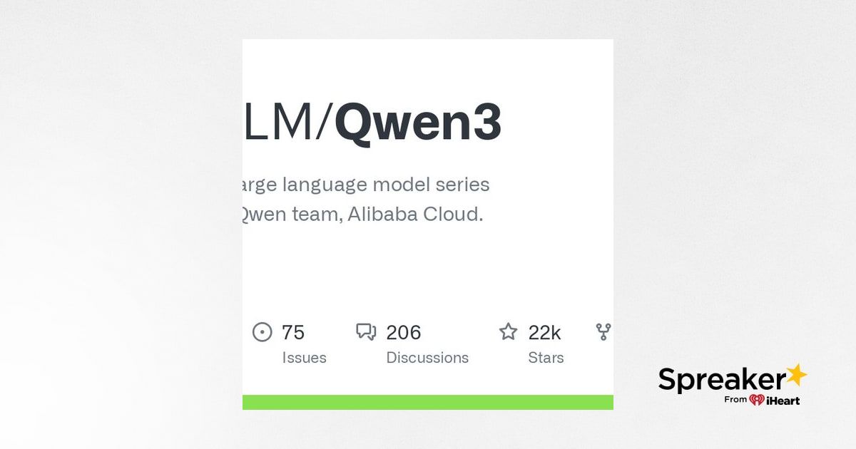 GitHub - QwenLM/Qwen3: Qwen3 is the large language model series developed by Qwen team, Alibaba C...