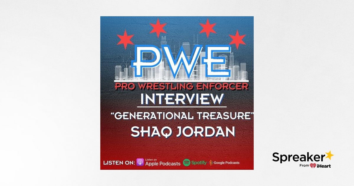 Chicago Indepenent Pro Wrestler "Generational Treasure" Shaq Jordan PWE ...