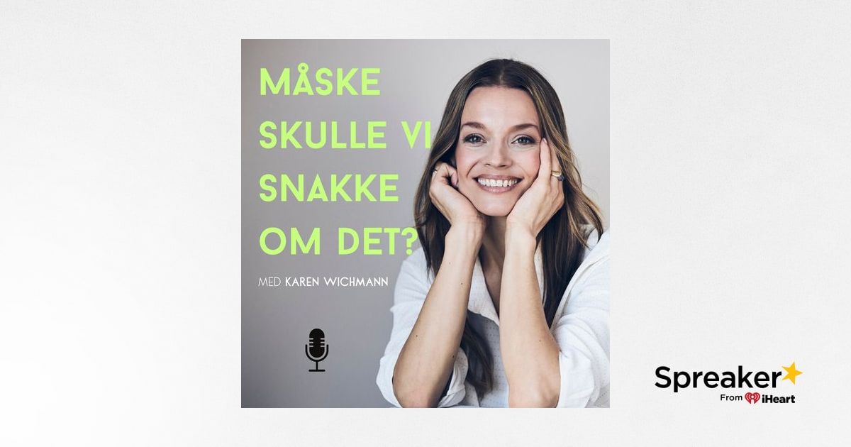 Måske skulle vi snakke om det?