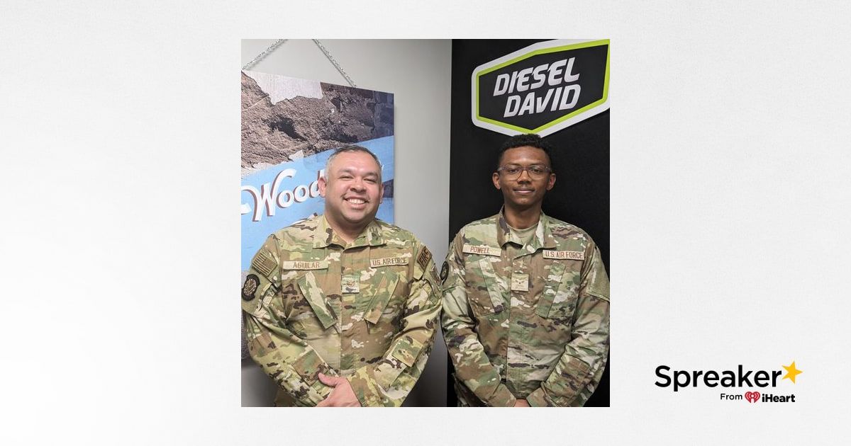 Staff Sergeant Raymond Aguilar and Airman Devin Powell with the U.S ...