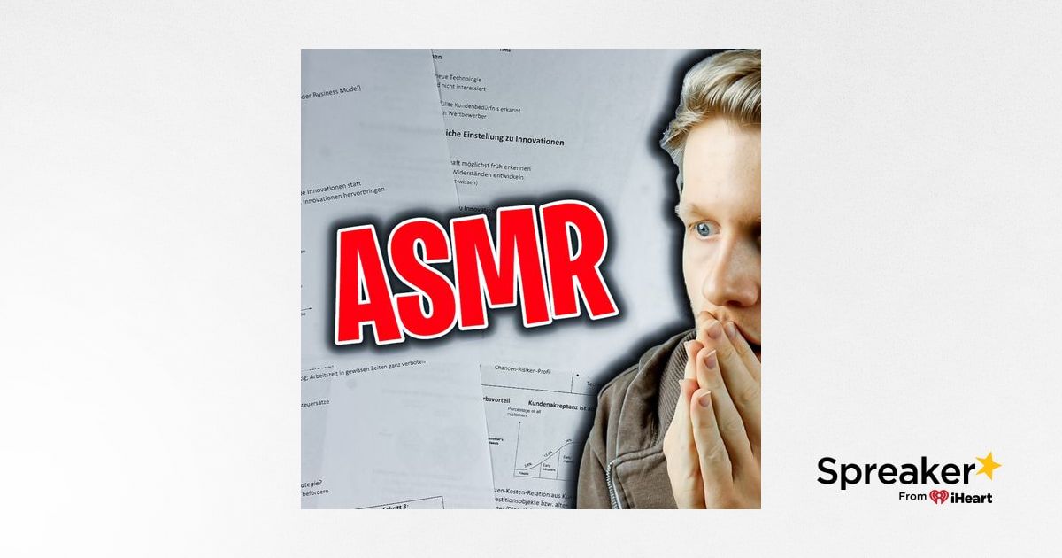 ASMR - Lern mit mir für meine Uni-Prüfung, damit ich bestehe! 💪
