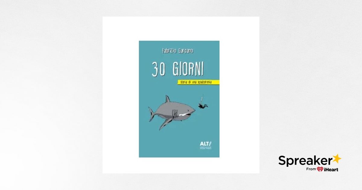 Intervista 30 Giorni - storia di una schizofrenia - Fabrizio Gargano ...