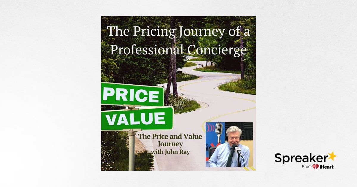 The Pricing Journey of a Professional Concierge