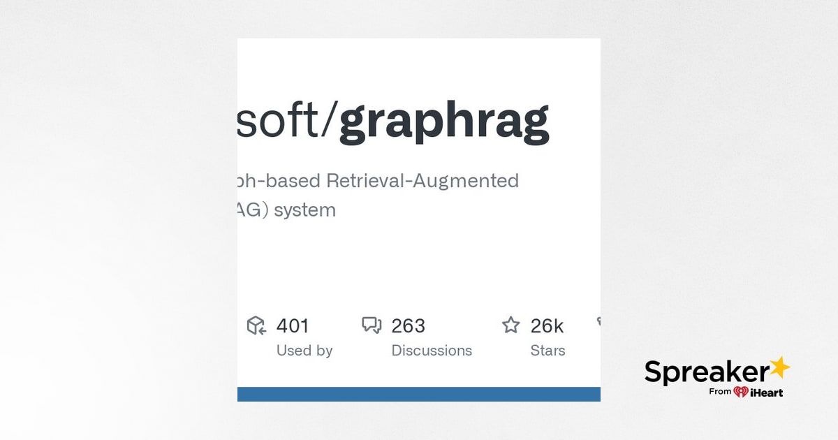 GitHub - microsoft/graphrag: A modular graph-based Retrieval-Augmented Generation (RAG) system