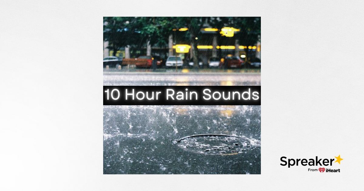 Gentle Thunderstorm with Open Window Ambiance - 10 Hours for Sleep ...