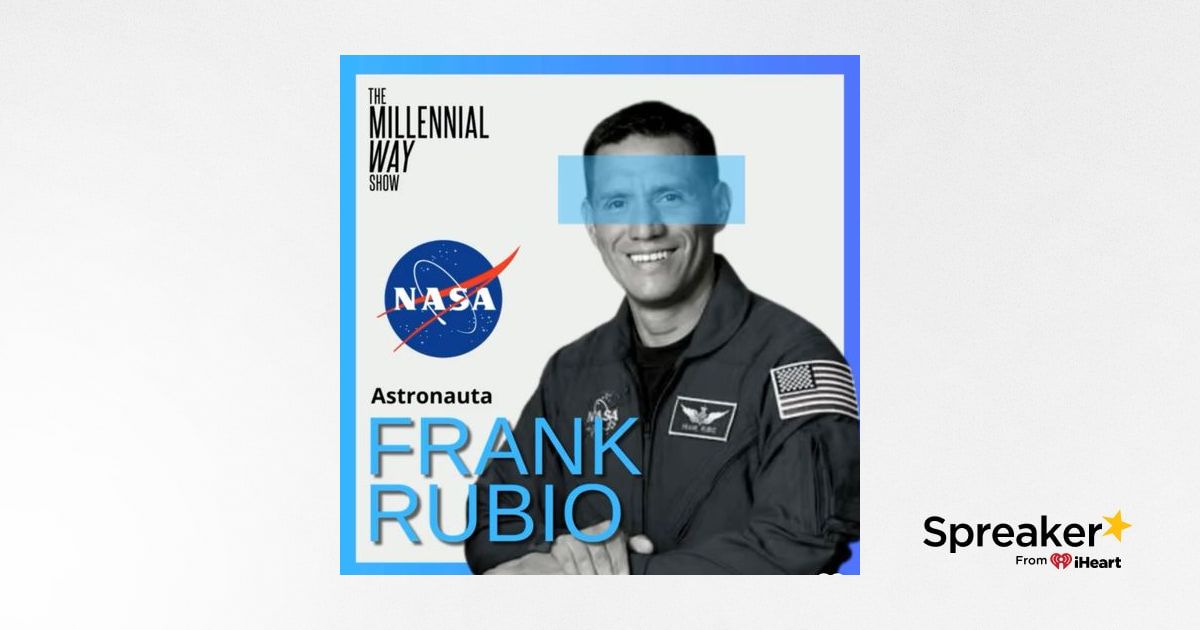 Frank Rubio, astronauta de la NASA - La NASA planea volver a enviar ...