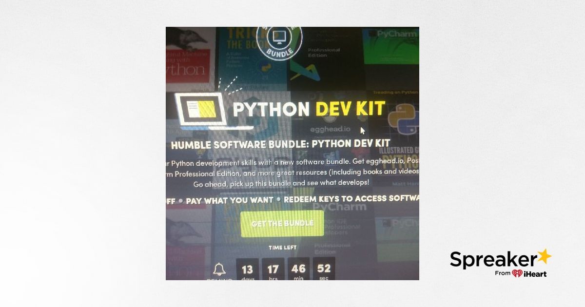 Python Dev Kit On Humble Bundle