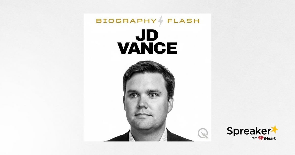 JD Vance - Biography Flash
