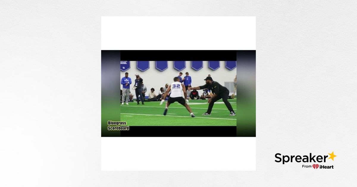 Steelers LB Coach Aaron Curry Works Out Trevin Wallace At Kentucky Pro Day - Steelers Depot