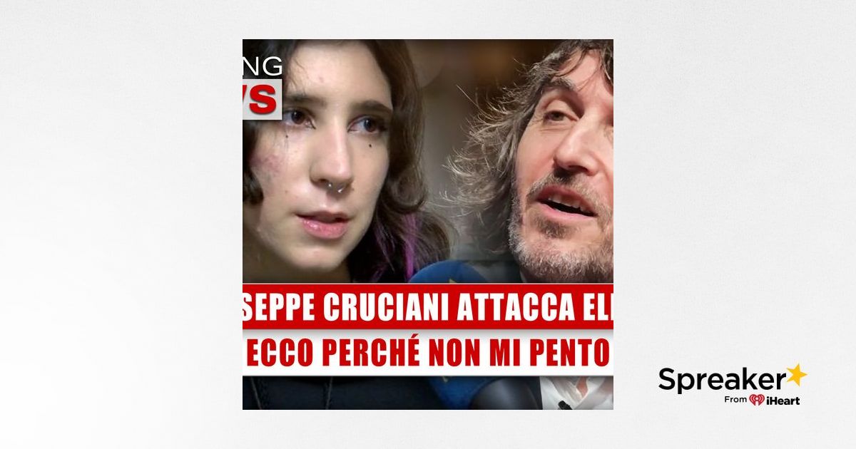 Giuseppe Cruciani E L’Attacco A Elena Cecchettin: Ecco Perché Non Mi Pento!