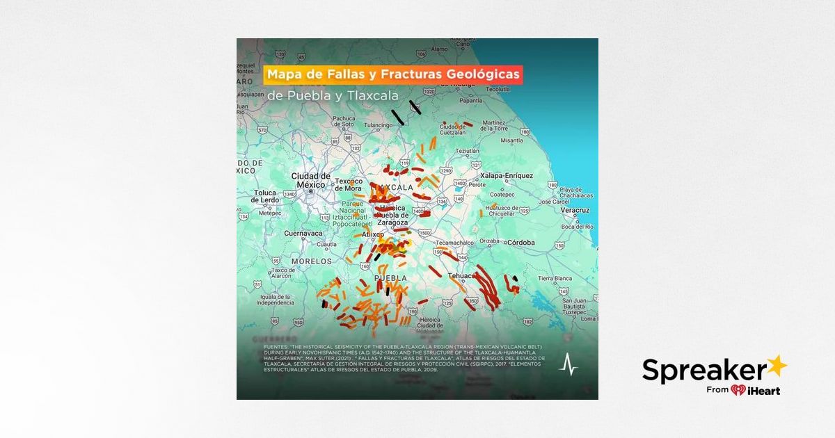 SKY ALERT LANZA MAPA DE FALLAS GEOLÓGICAS LOCALIZADAS EN PUEBLA Y TLAXCALA