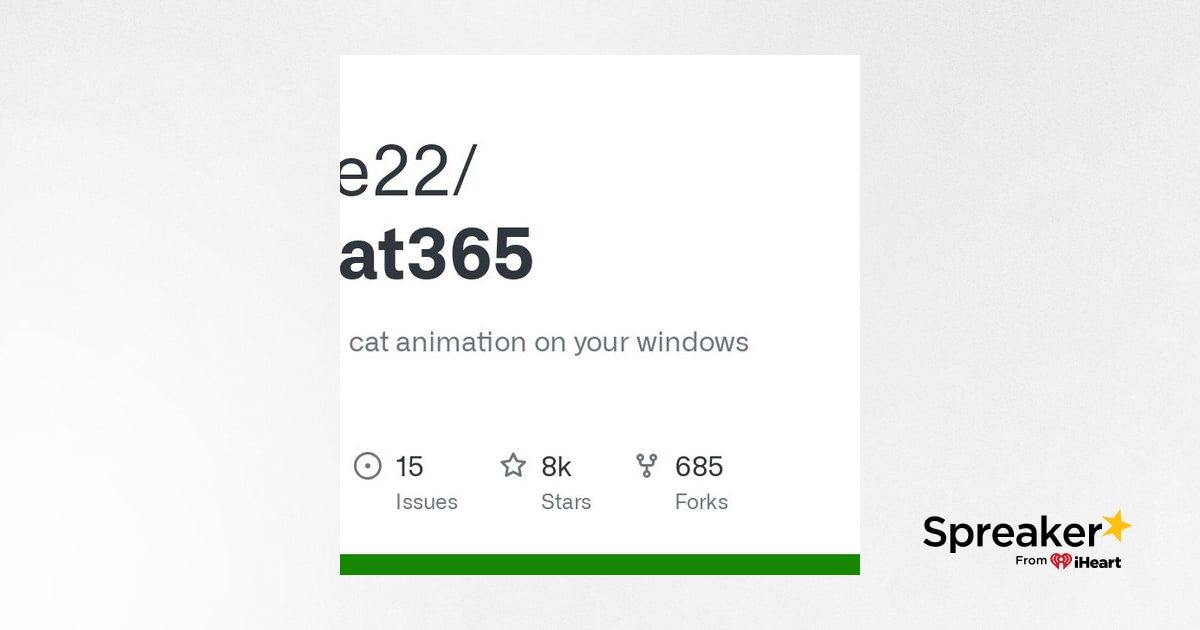 GitHub - Kyome22/RunCat365: A cute running cat animation on your windows taskbar.