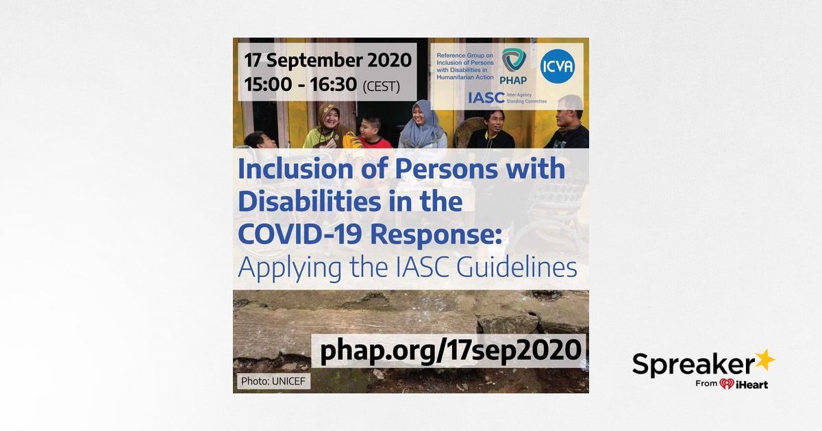 Inclusion of Persons with Disabilities in the COVID-19 Response ...