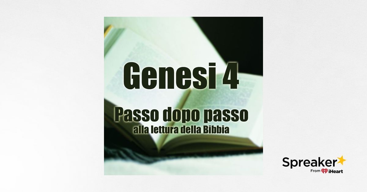 Genesi capitolo 4