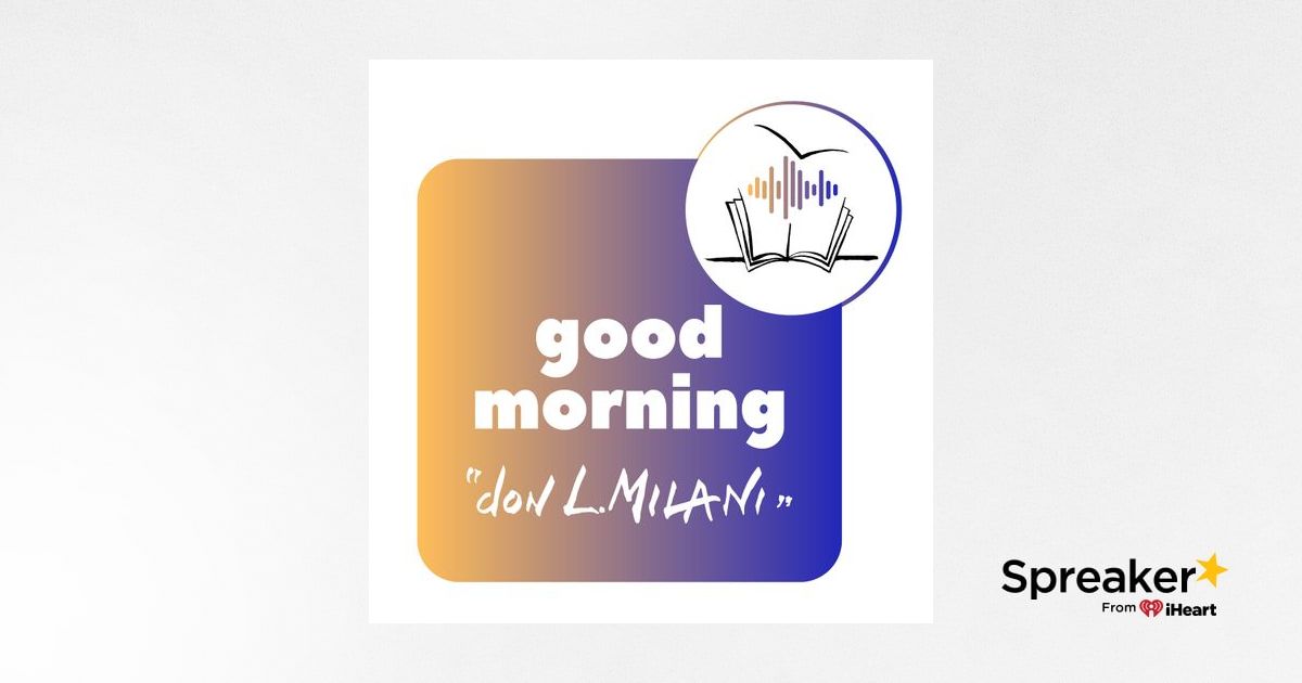 Good morning Radio Don Milani