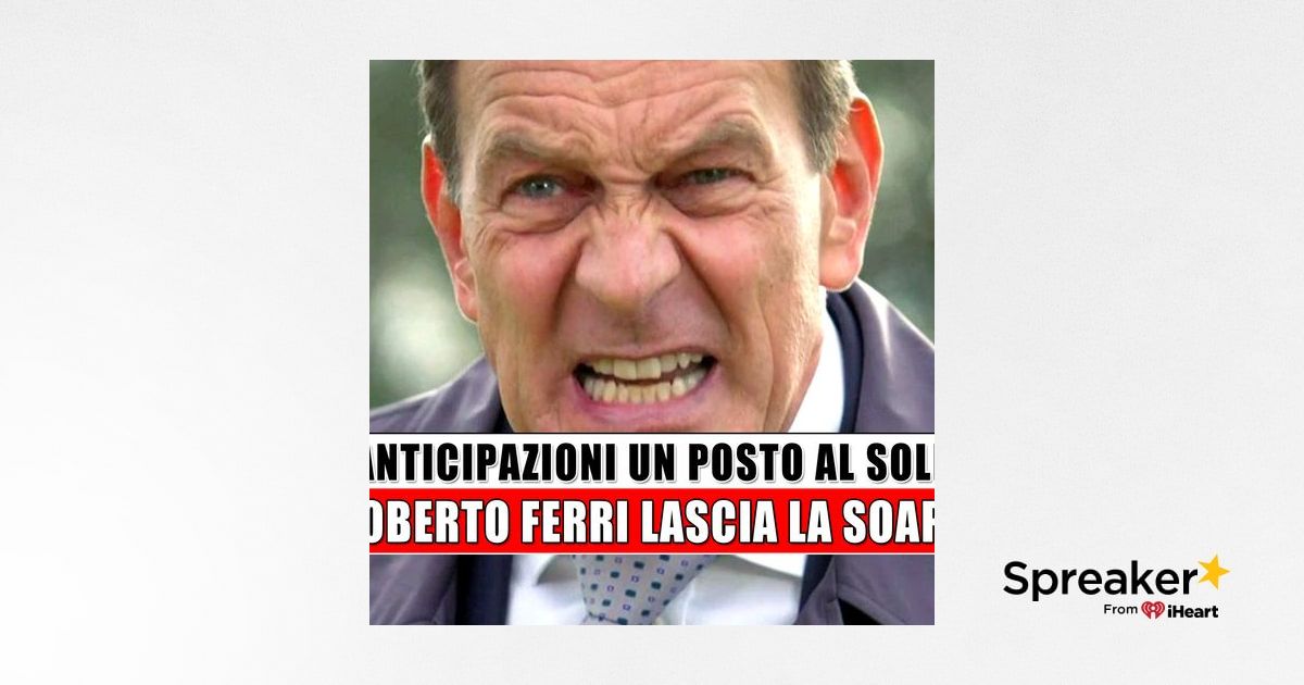 Un Posto al Sole: Roberto Ferri lascia la soap?