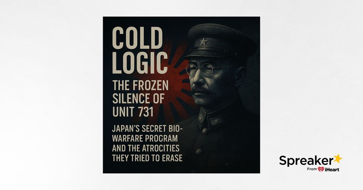Cold Logic: #1 The Frozen Silence of Unit 731 — Japan’s Forgotten Atrocity
