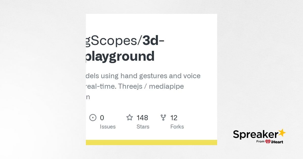 GitHub - collidingScopes/3d-model-playground: Control 3D models using hand gestures and voice com...