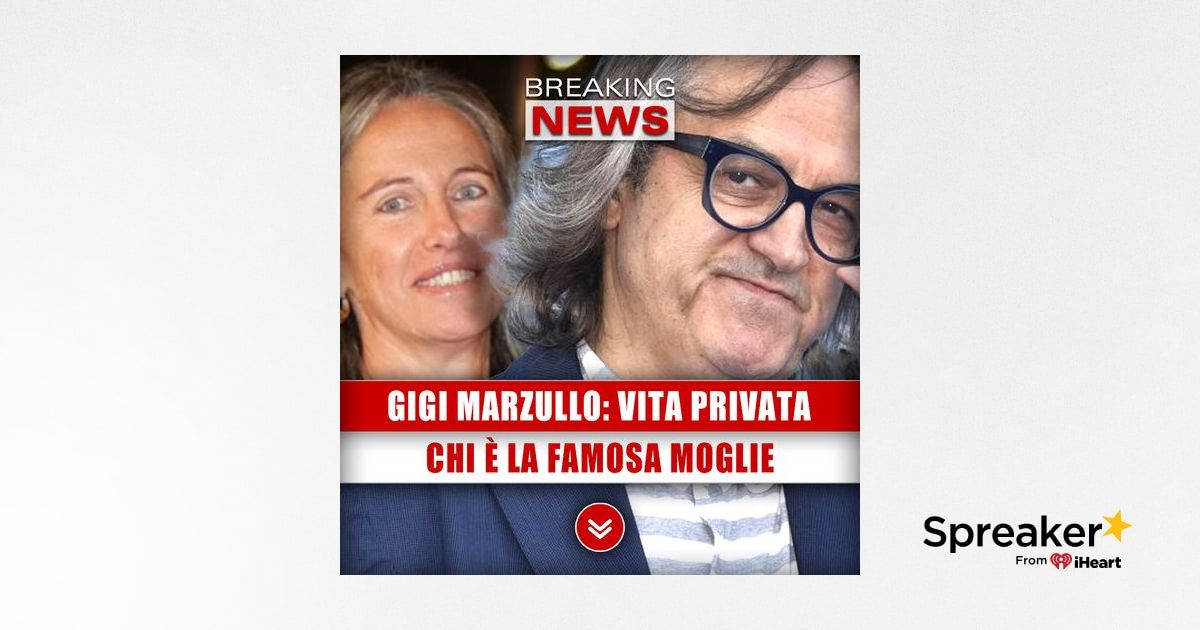 Gigi Marzullo, Vita Privata: Chi È La Famosa Moglie!