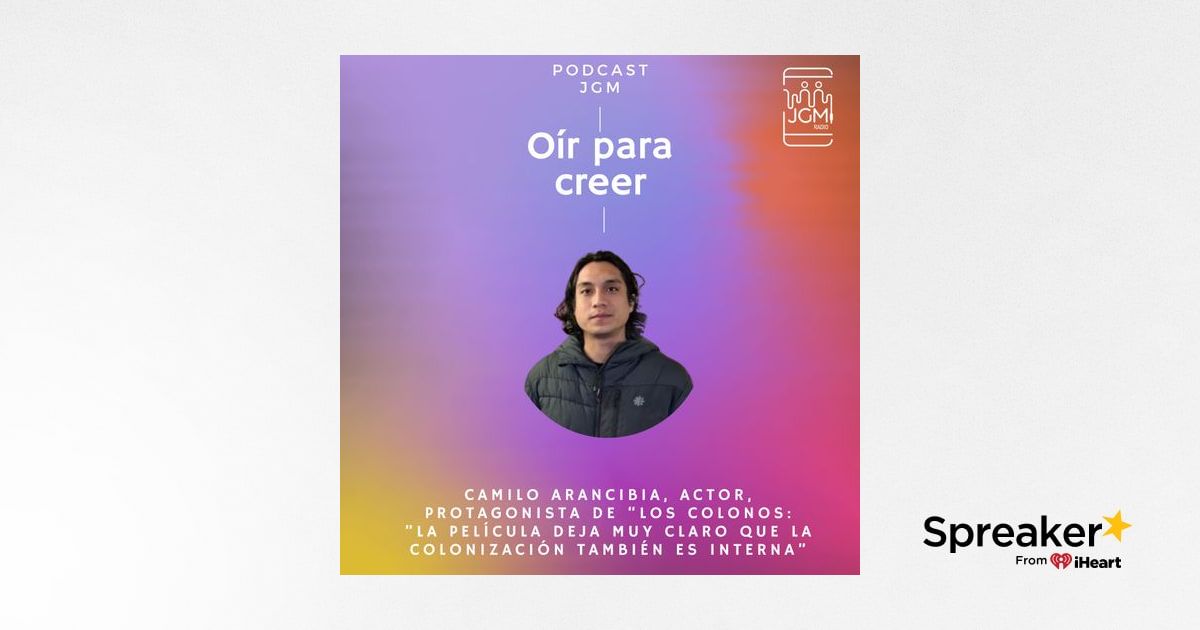 Camilo Arancibia, actor, protagonista de “los colonos”: "La película ...