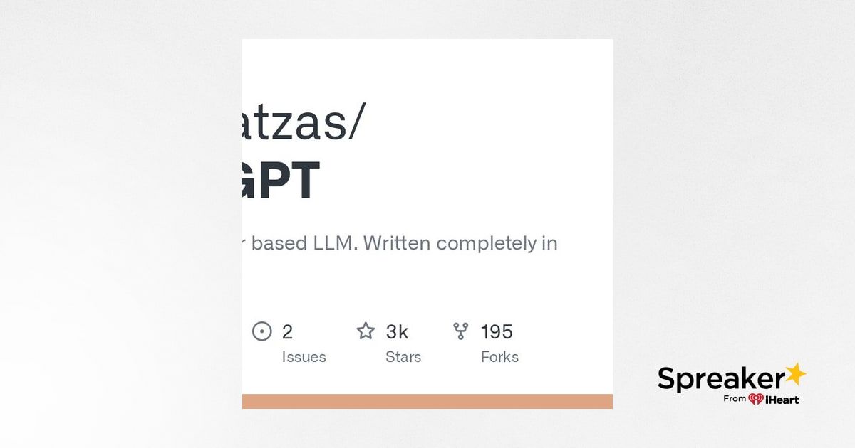 GitHub - tekaratzas/RustGPT: An transformer based LLM. Written completely in Rust