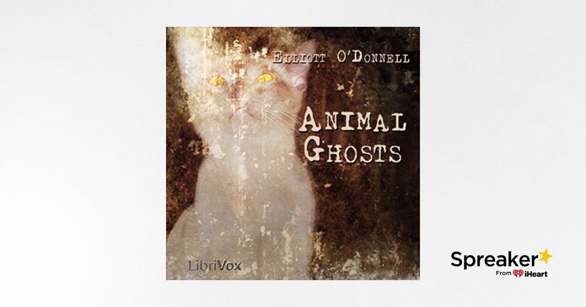 Animal Ghosts by Elliott O'Donnell