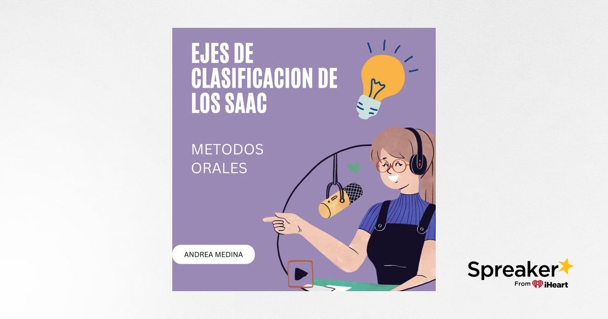 EJES DE CLASIFICACION DE SAAC
