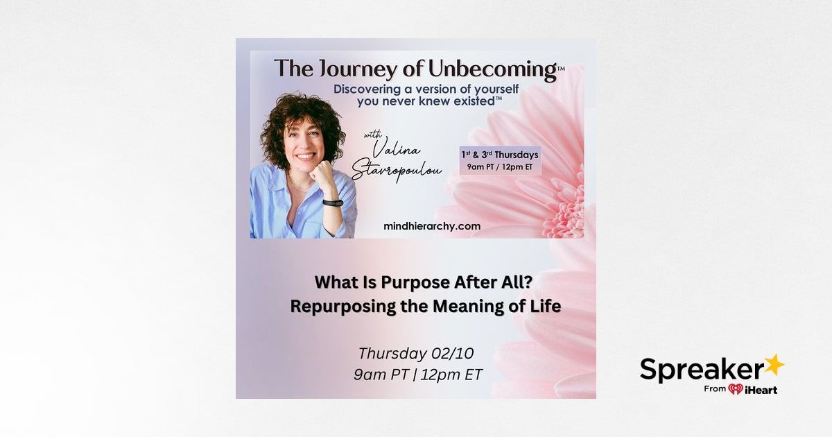 What Is Purpose After All? Repurposing the Meaning of Life