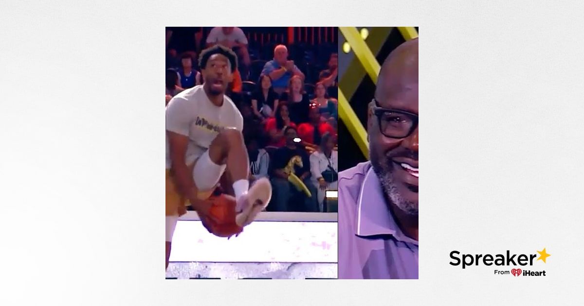 Shaq Can't Believe 36-Year-Old Gym Teacher's Crazy Bounce | DUNKMAN