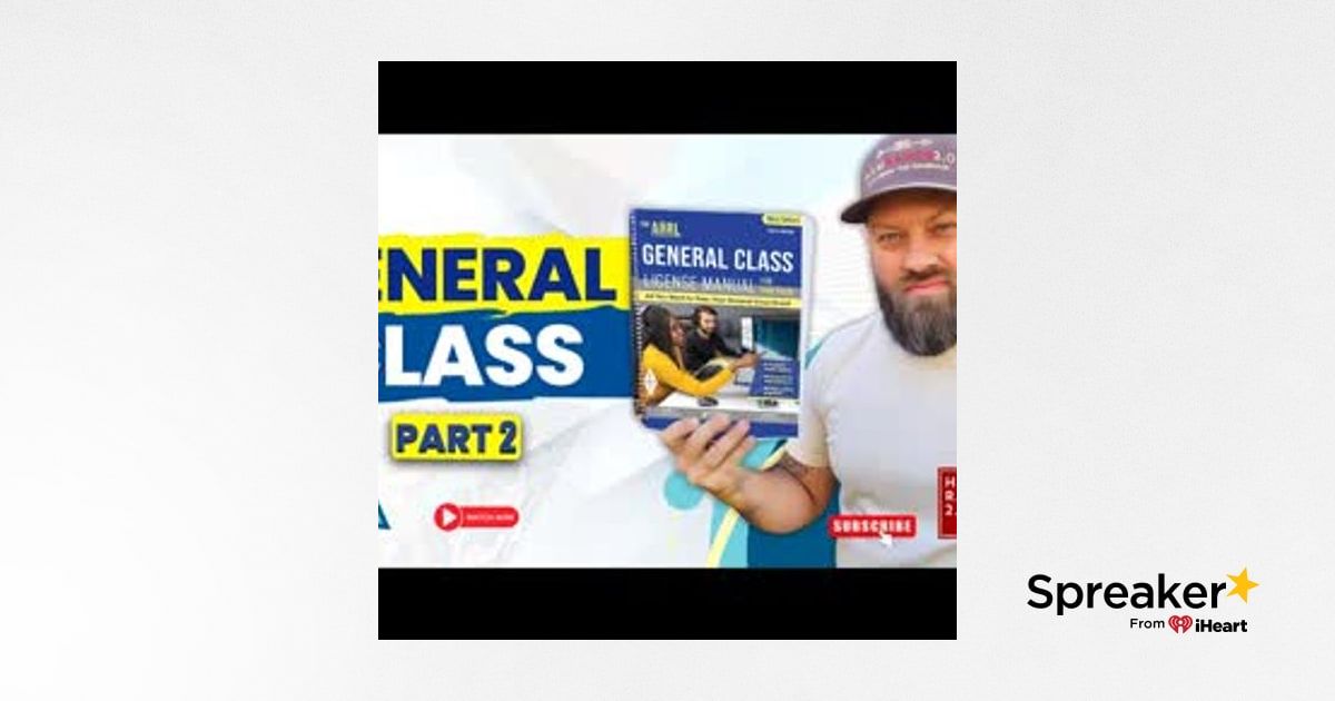 E1681-2: Ham Radio General Class Break Down Every Electrical Concept ...