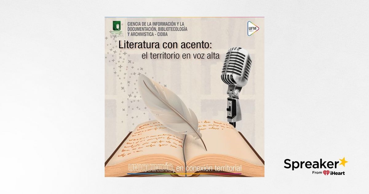 Literatura con acento, el territorio en voz alta