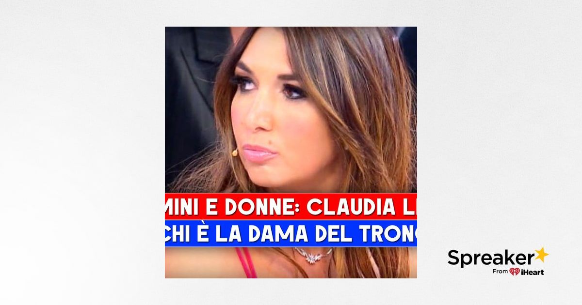 Uomini e Donne: Ecco Chi È La Dama Claudia Lenti! Uomini e Donne: Ecco Chi È La Dama Claudia Lenti!