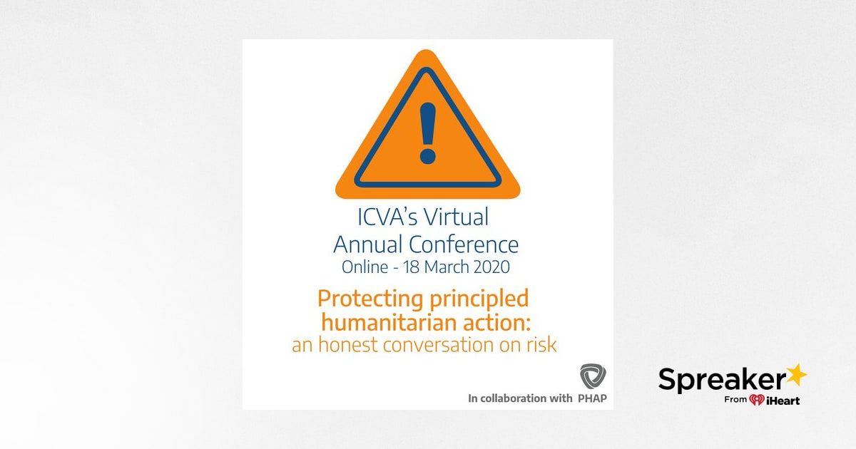 Principles at Risk (Session 1 – ICVA Virtual Annual Conference 2020)