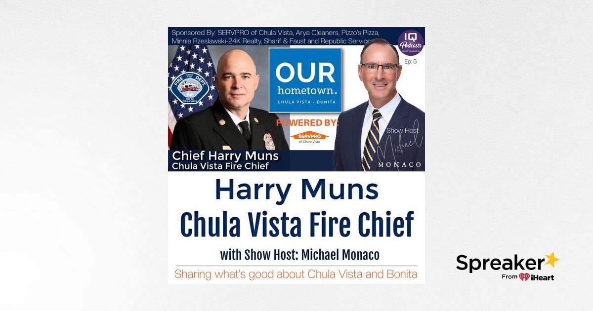 CVFD Chief Harry Muns LIVE on Our Hometown with Michael Monaco Ep 476