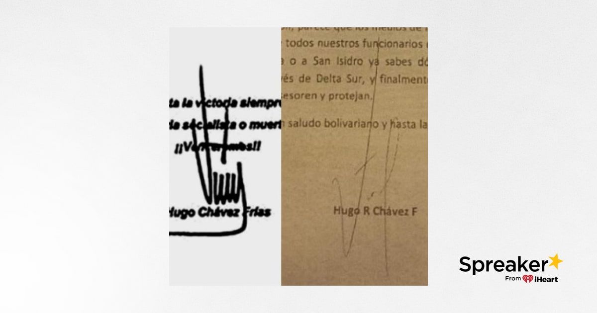 ¿Firmas de Chávez en Perú?
