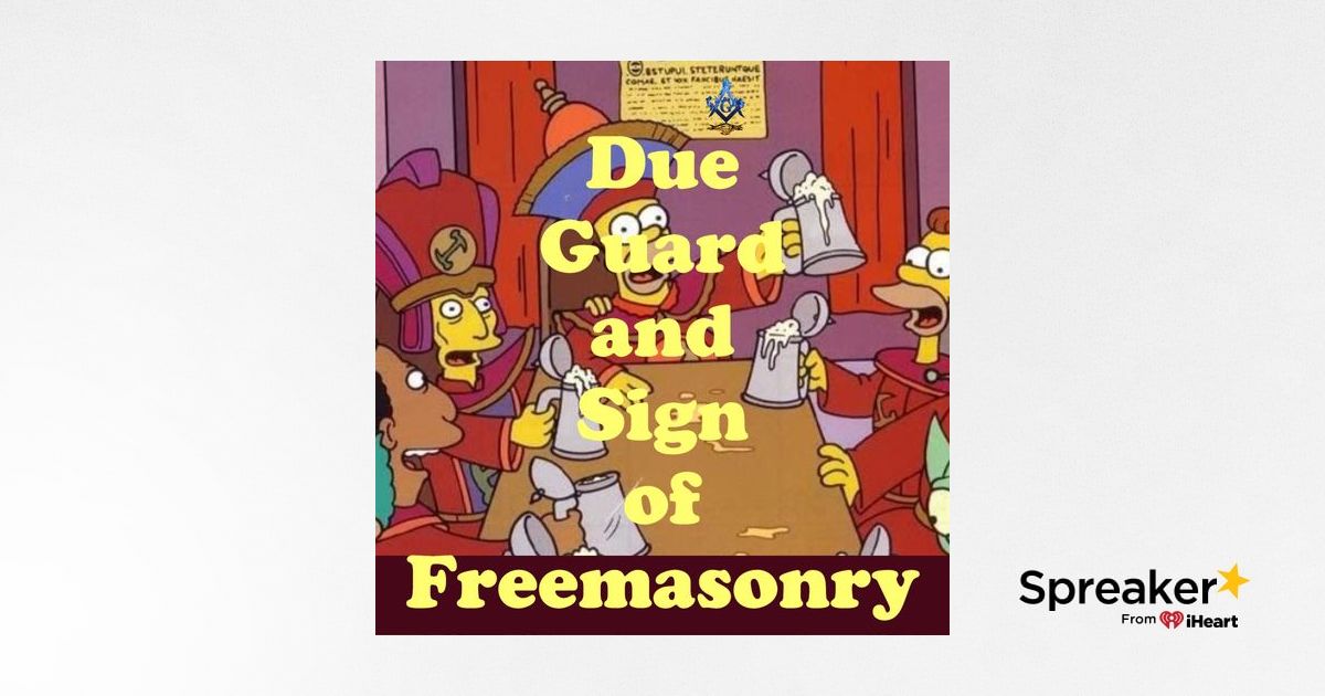 Due Guard and Sign of Freemasonry (Master Mason)