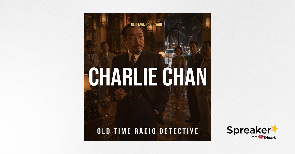Charlie Chan – The Man Who Murdered Santa Claus | Old Time Radio Detective