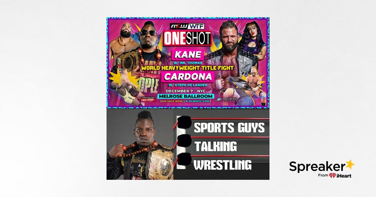 Alex Kane MLW One Shot Dec 5 2023