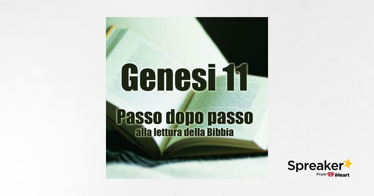Genesi capitolo 11