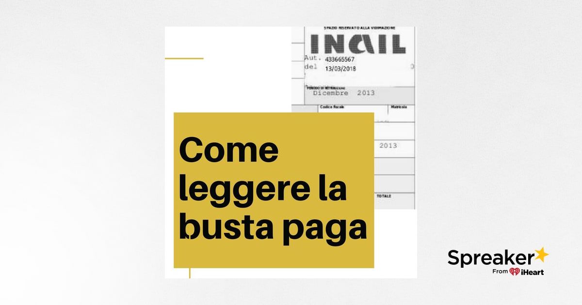 8 Come leggere la busta paga