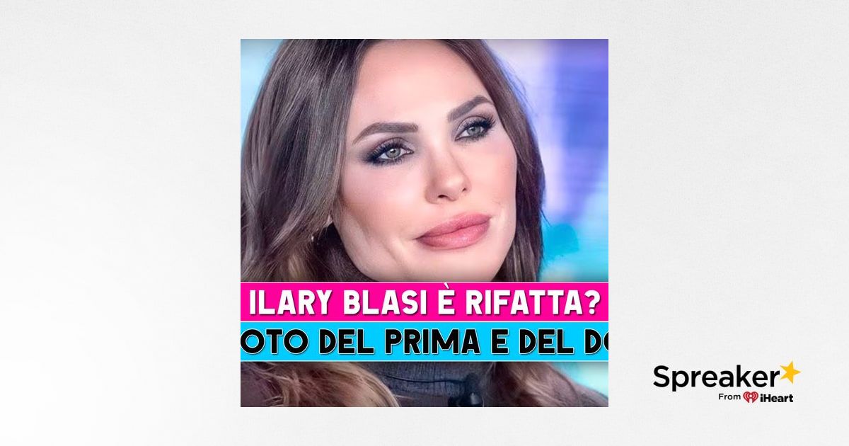 Ilary Blasi E' Rifatta? Le Foto Del Prima E Del Dopo!
