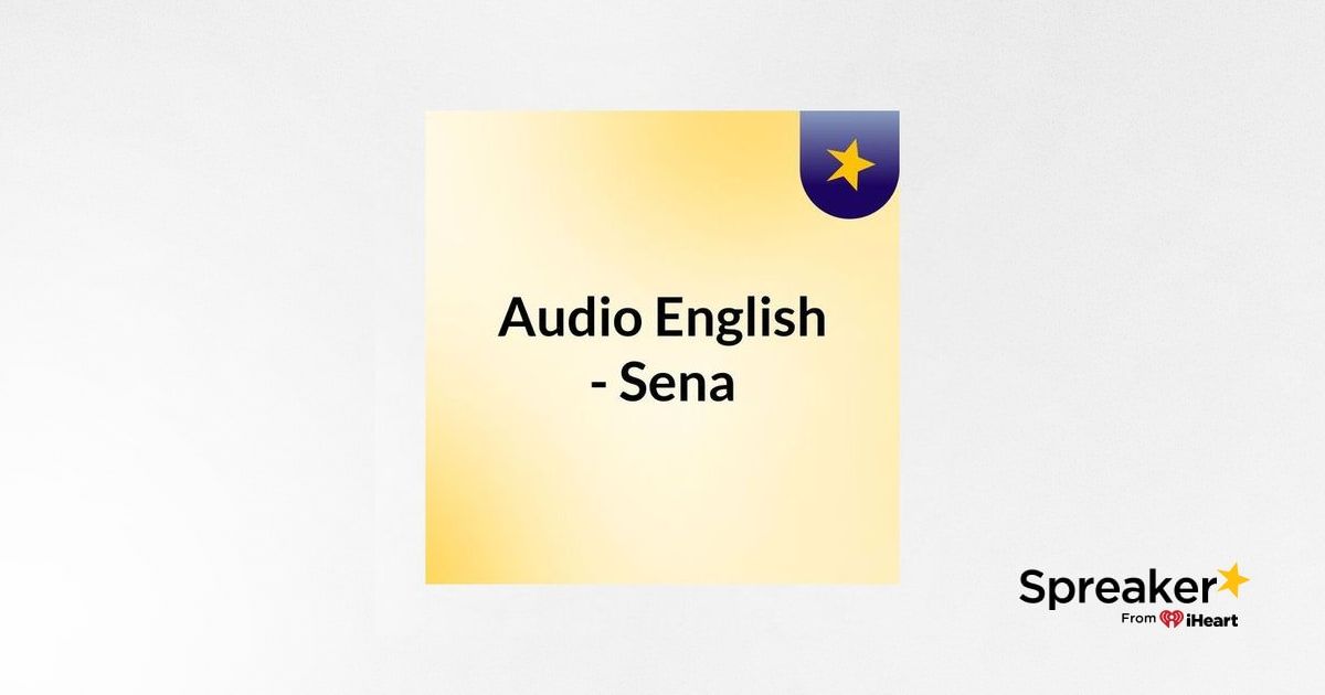 Audio English SENA
