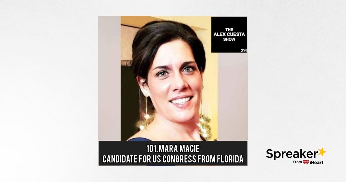 101 Mara Macie Candidate For Us Congress From Florida