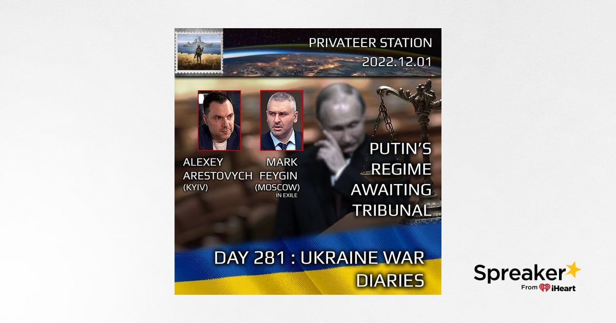 War Day 281: Ukraine War Chronicles with Alexey Arestovych & Mark Feygin